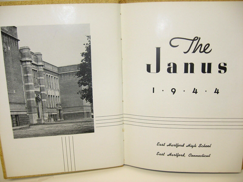 1944 Janus, East Hartford High School, East Hartford, Connecticut ...