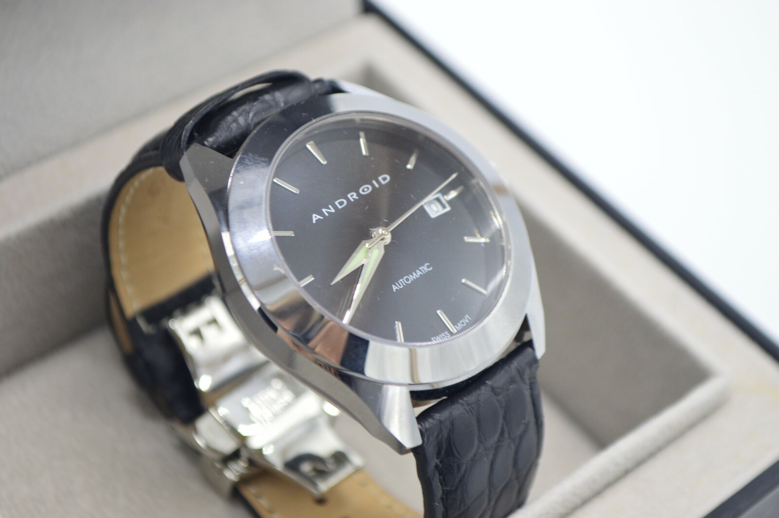 Android Virtuoso Tungsten Automatic Mens Watch AD 331 Sapphire Crystal ...