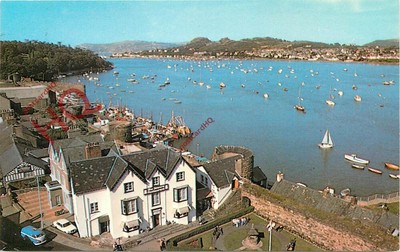 Picture Postcard::Conwy, from the Castle | eBay
