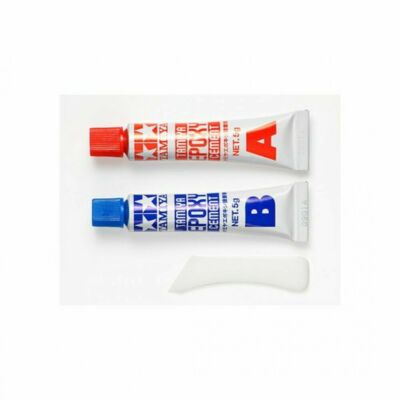 TWO-COMPONENT EPOXY CEMENT ADHESIVE / GLUE #87100 TAMIYA | eBay