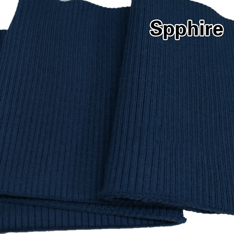 Cotton Knit Rib Fabric Sweater Jacket Waistband Cuffs Ribbed Trim ...