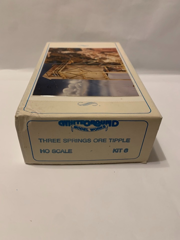 White Ground Model Works HO Kit #6 Three Springs Ore Tipple | eBay