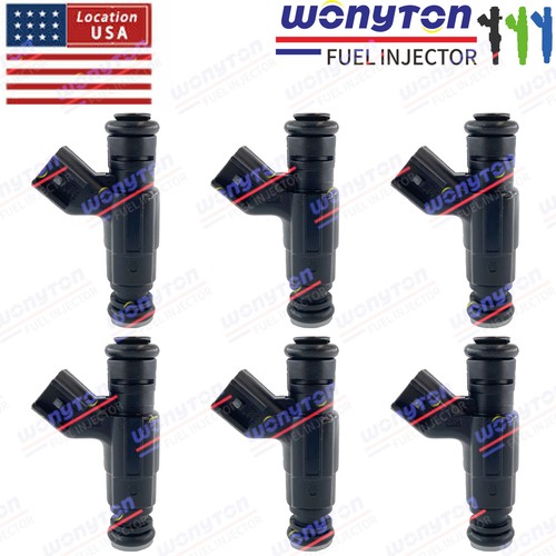 6Pcs Fuel Injector for 2004 Ford Explorer Sport Trac 4.0 V6 REPLACE ...