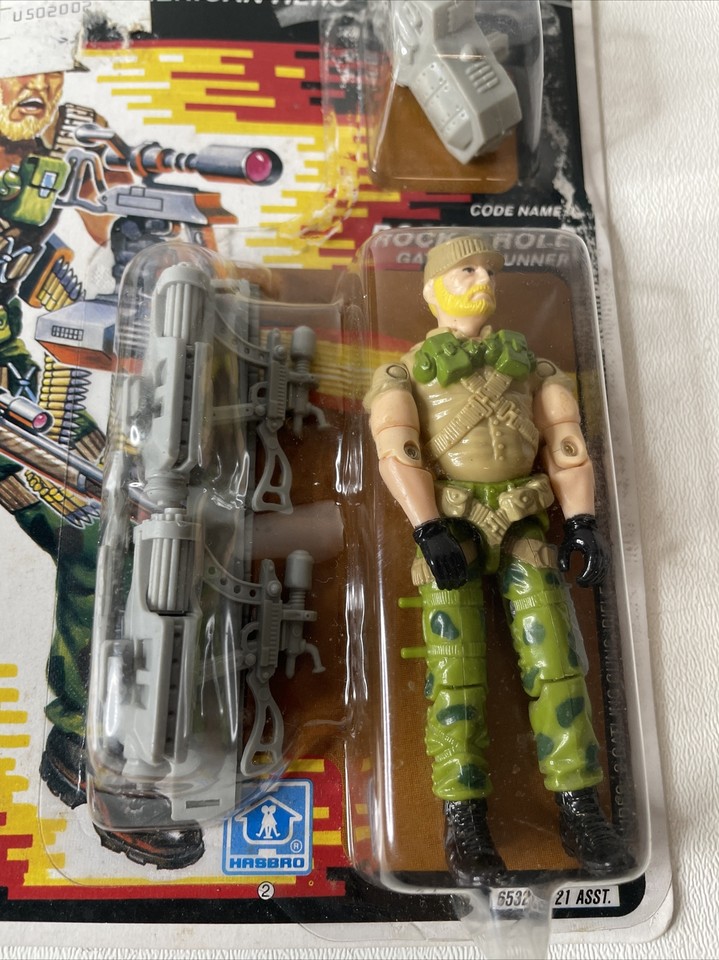 Vintage 1989 Hasbro: GI Joe - Rock & Roll v2 Original Action Figure MOC ...