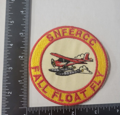 VINTAGE PATCH SNFERCC FALL FLOAT FLY SEW ON PATCH RADIO CONTROL CLUB ...