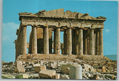 Vintage Postcard Athens Greece The Parthenon | eBay