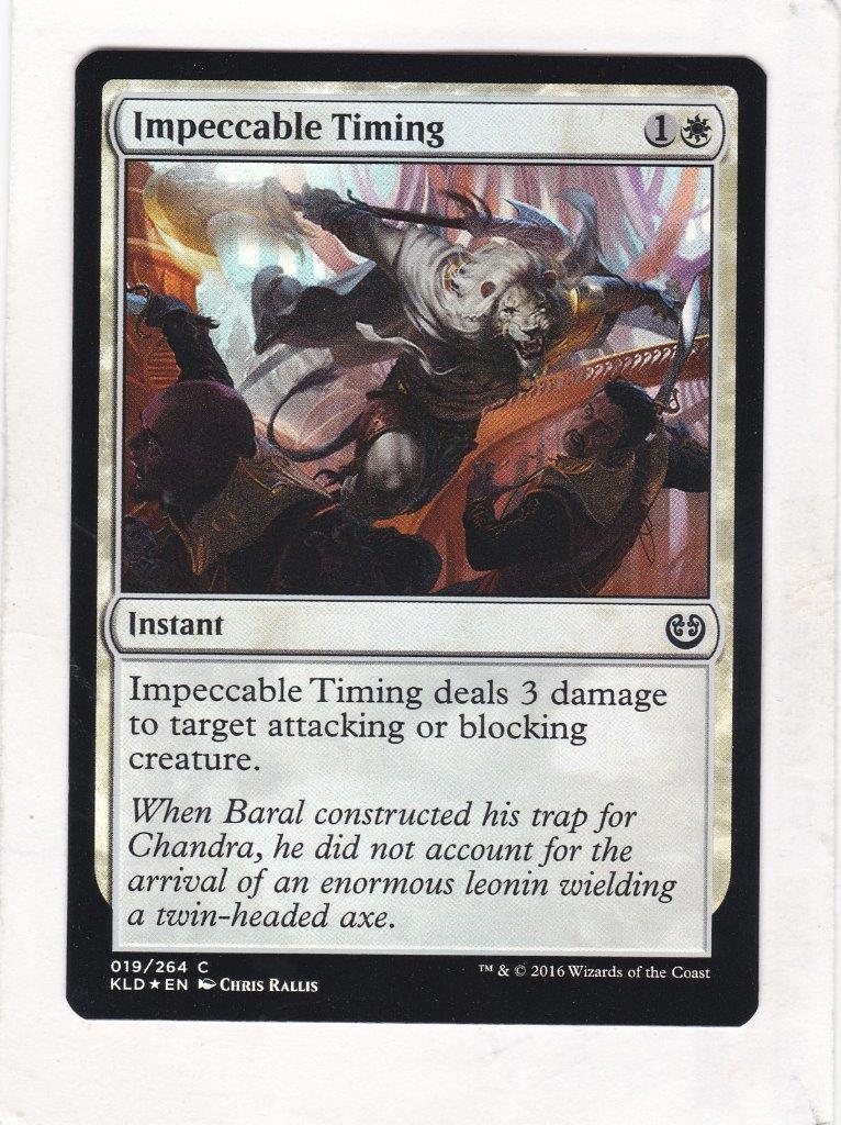 Impeccable Timing Impeccable Timing | Kaladesh Foil | Modern | Card