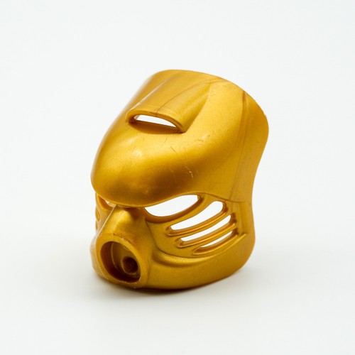 LEGO Bionicle Stars Tahu 7116 Replacement Gold Mask Of Shielding Part ...
