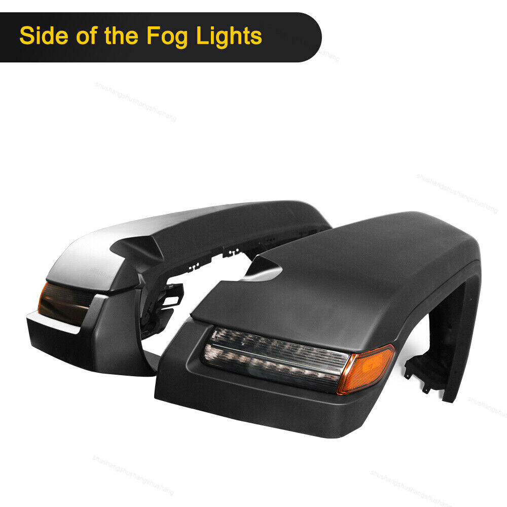 Fit For 18-24 JEEP WRANGLER JL FRONT WHEEL OPENING FENDER FLARES LEFT ...