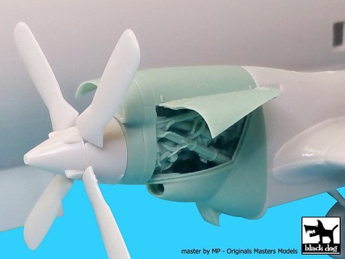 Black Dog 1/72 UP-3D Orion Allison T56 Aircraft Engine (1 pc) (Hasegawa ...