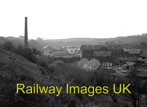 Railway Photo - The end of an era at Stacksteads Lancashire c1976 | eBay