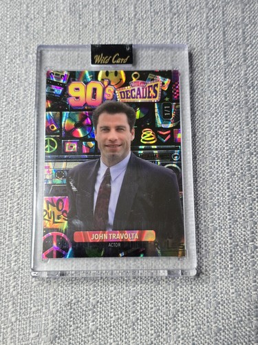 2024 Wild Card Decades John Travolta 1/1 Prizm | eBay