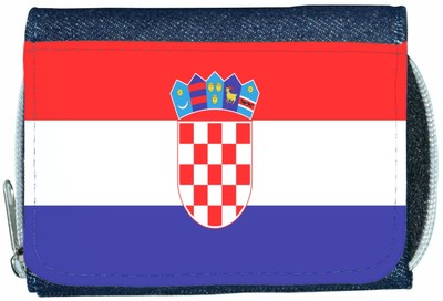 Croatia Flag Denim Wallet | eBay UK