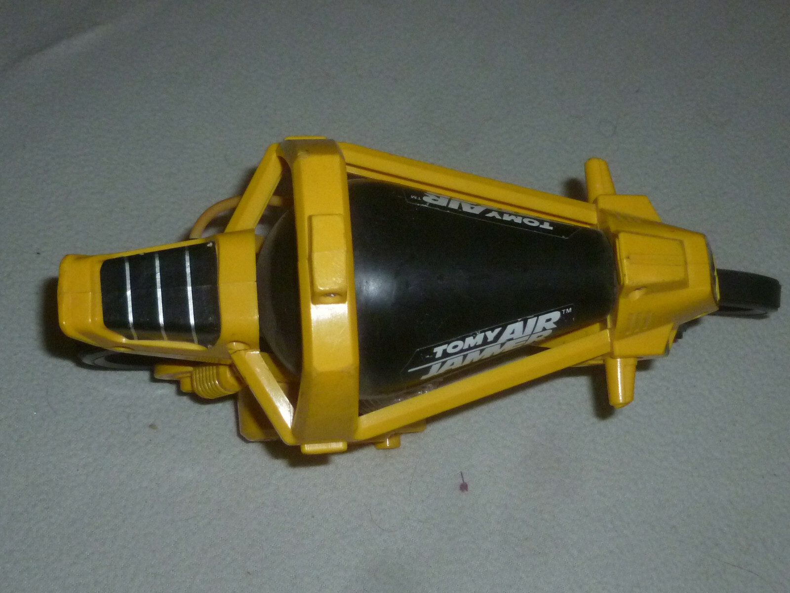 VINTAGE TOMY AIR JAMMER CYCLE YELLOW BLACK MOTORCYCLE BIKE 1980S ...