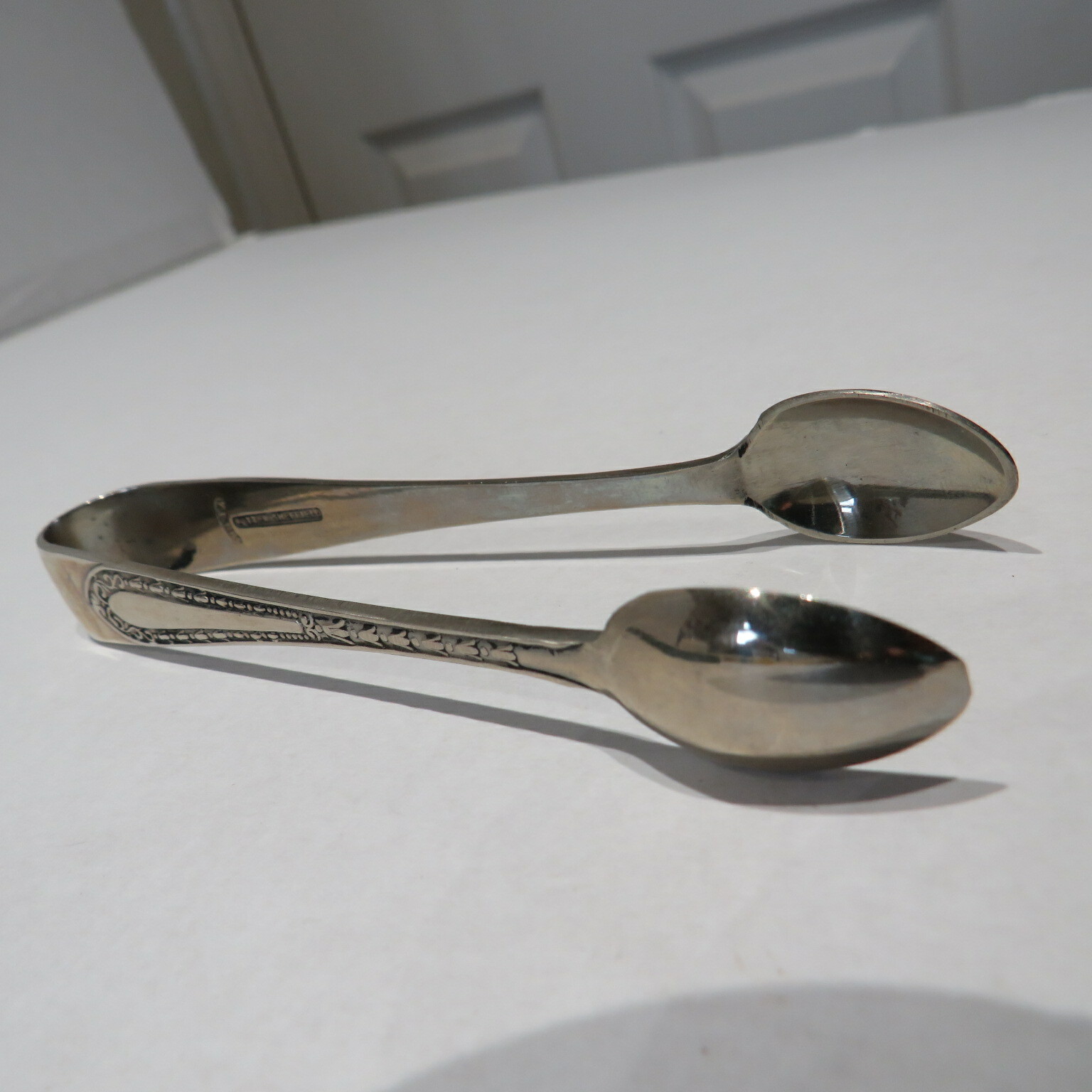Vintage Silva Potter Sheffield Sugar Tong | eBay