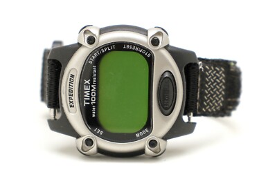 TIMEX Expedition Digital Chrono Alarm Timer 39mm Watch T48061 - NEED ...