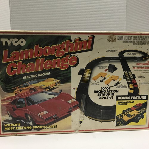 TYCO Race track #6201 Lamborghini Challenge with Original Cars | eBay
