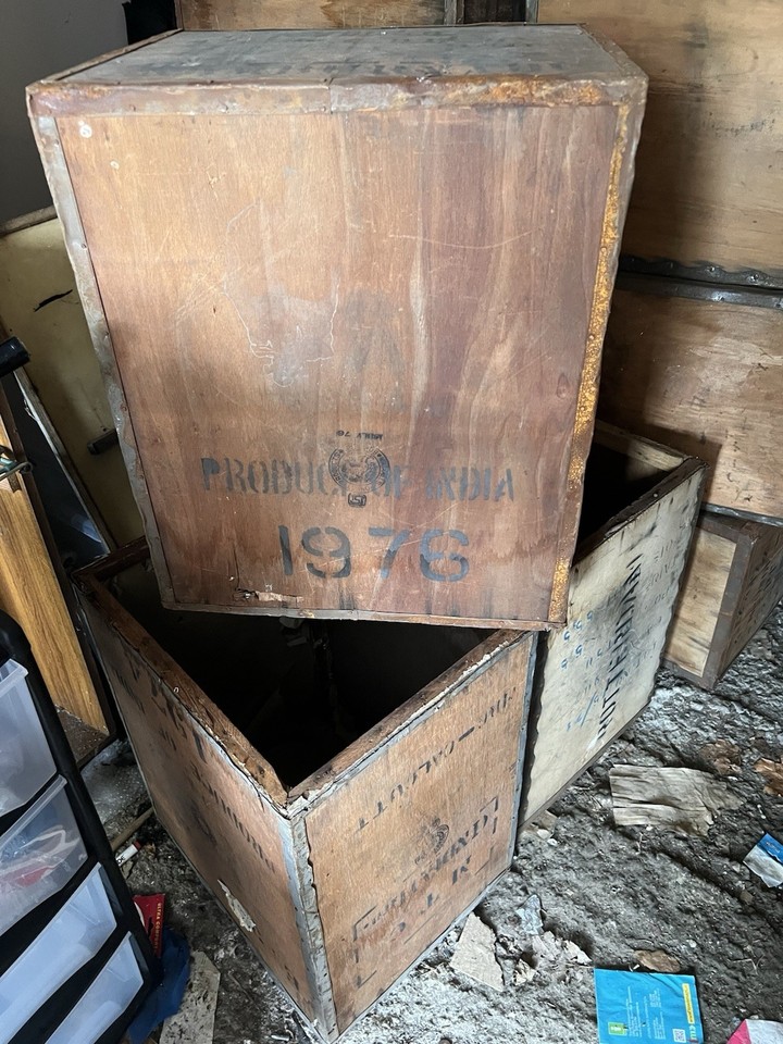 Tea Chest, Toy Box, Storage, Table, Chests. Collect LS7. Trunk, Moving ...