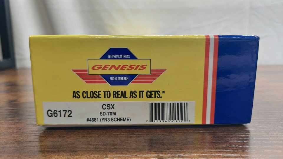 HO Scale Athearn Genesis G6172 CSX SD-70M #4681 DC | eBay