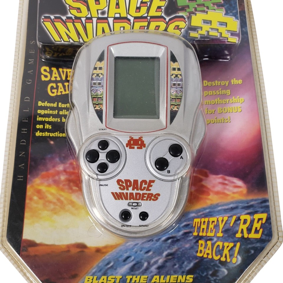 Classic Gaming Space Invaders Handheld Game Electronic Retro Excalibur ...