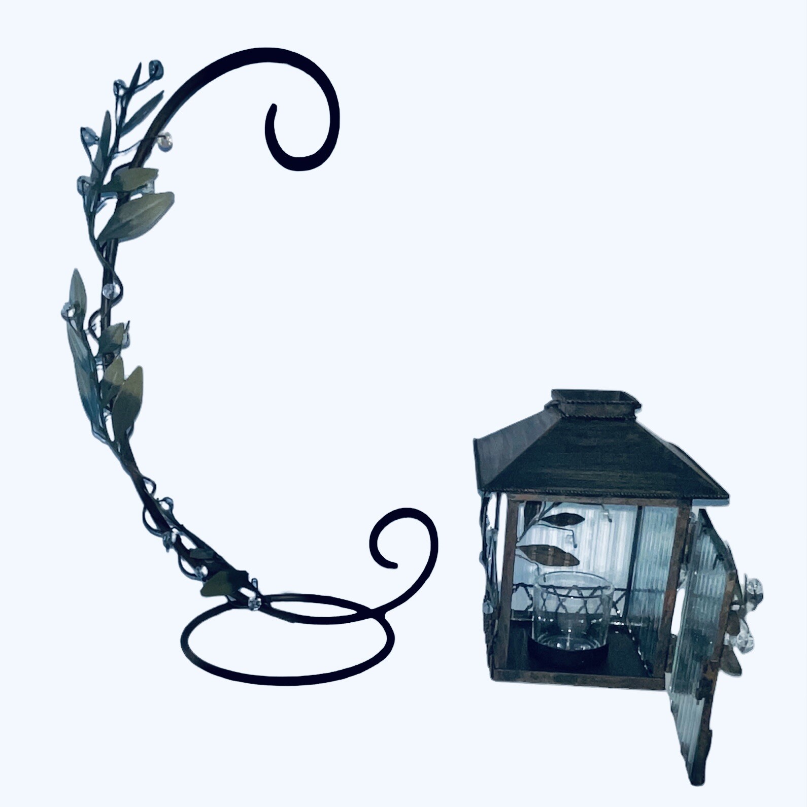 PartyLite GARDEN LITES LANTERN #P8927 (Rustic, Hanging, Votives or ...