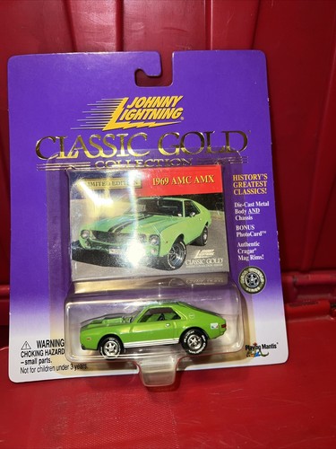 Johnny Lightning Classic Gold 1969 AMC AMX | eBay