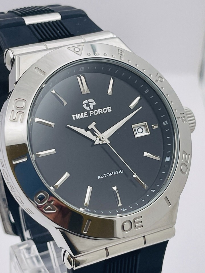 TIME FORCE TF/A5020M-01 Status Automatic 45MM Watch BEAUTIFUL!! | eBay