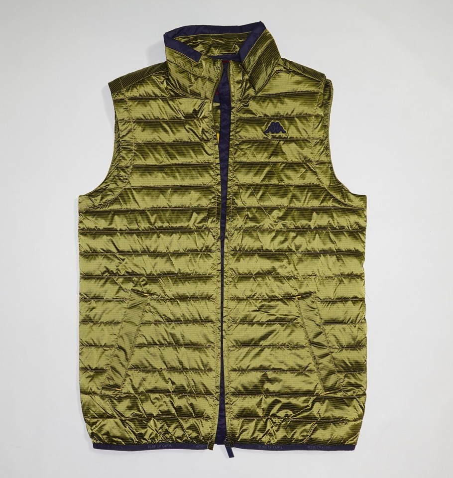 New ROBE DI KAPPA Vest in Yellow-Blue Navy Size Medium | eBay