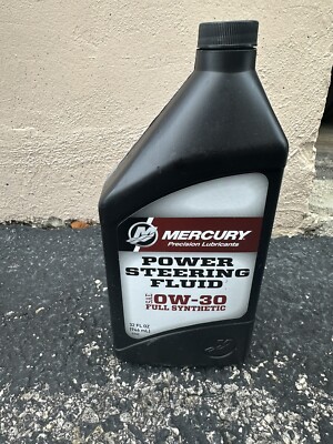 Mercury Power Steering Pulido 0W-30- Quart 92-858077k01 | eBay