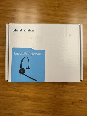 Plantronics EncorePro HW510 Monaural Noise-Canceling Headset ...