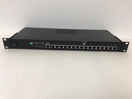 DIGI 50000777-06 70001978 70001980 PORTSERVER TS 16 MEI RACK WITH ...