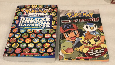 Pokemon Deluxe Essential Handbook Facts On Over 700 Pokémon & Bonus ...