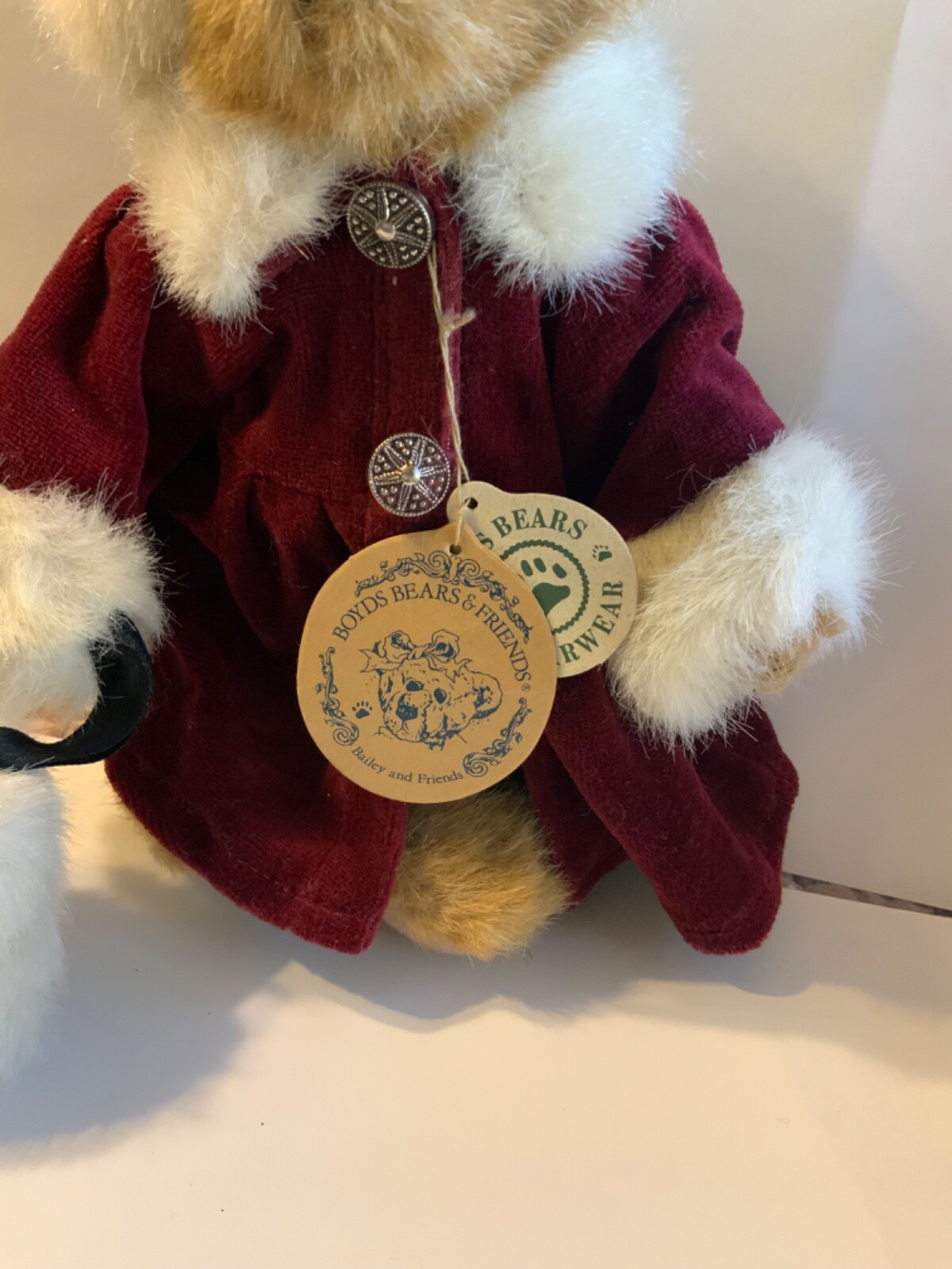 Boyds Bailey and Friends Collection Stuffed Animal Plush 8" Teddy Bear ...