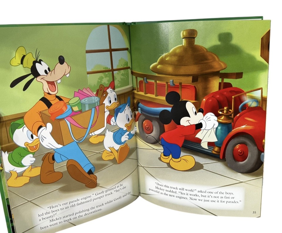 Disney’s Mickey Mouse: Adventure Tales And Stories Hardcover Book | eBay