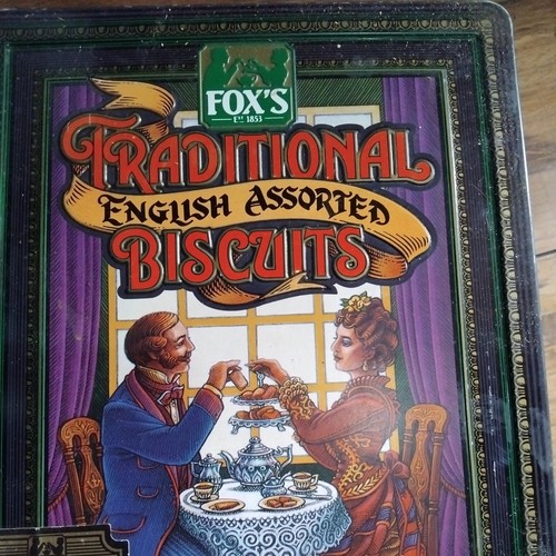 Fox's Traditional English Assorted Biscuits Empty Tin 1993 | eBay