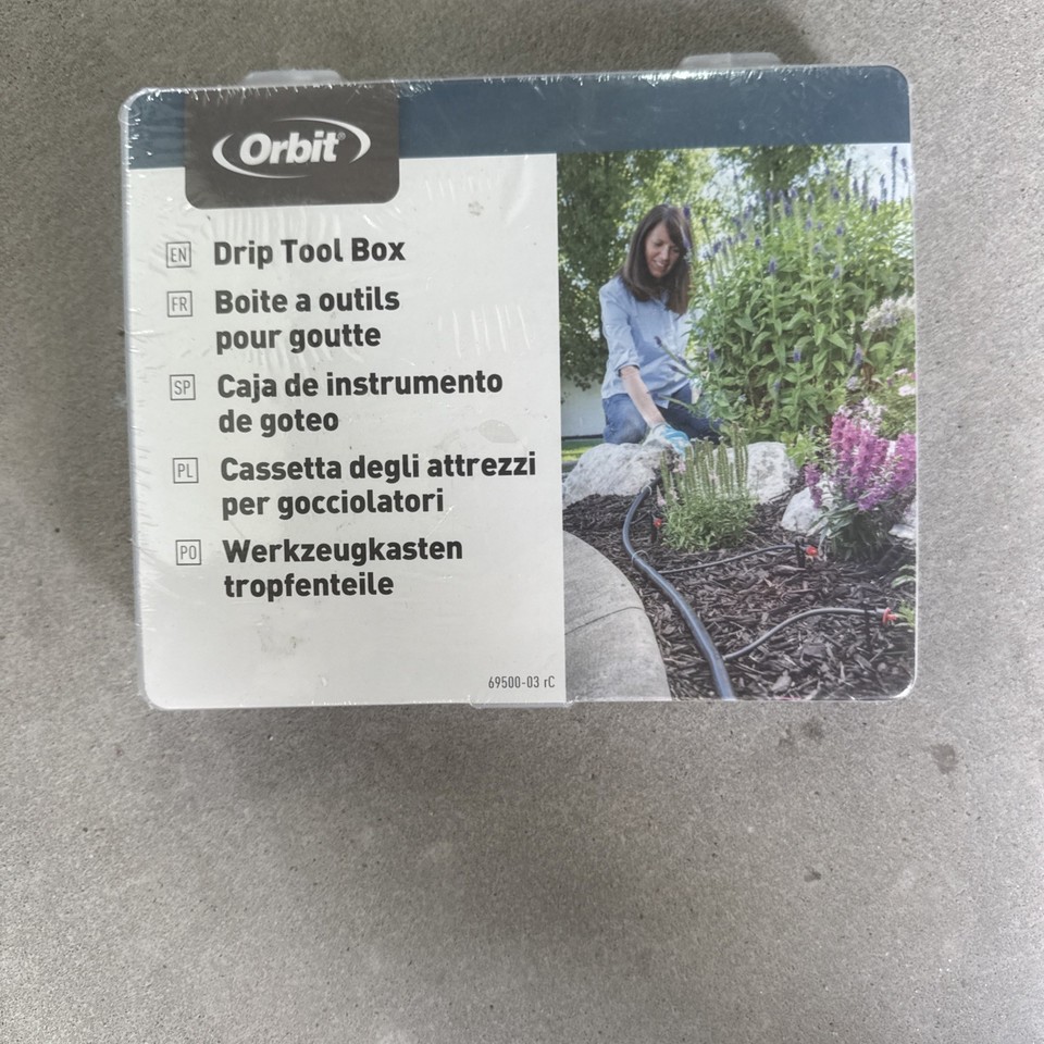 Orbit 92-Piece Drip Irrigation Assortment Kit Drip Tool Box 69500 NEW ...