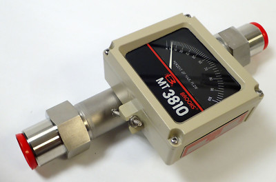 BROOKS MT3810 3810A13A1QAAAA1 ARMORED ROTAMETER FLOWMETER 1300 PSIG 90 ...