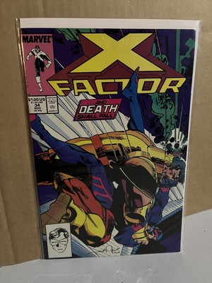 X-Factor 34 🔑1st FULL App NANNY🔥1988 Copper Age🔥Marvel Comics🔥NM- | eBay
