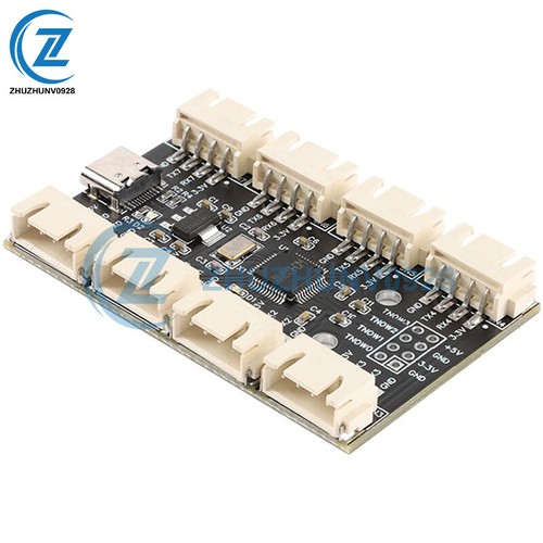 YR-6008/USB to 8Chan TTL Serial Port Module CH348 Multiplex UART ...