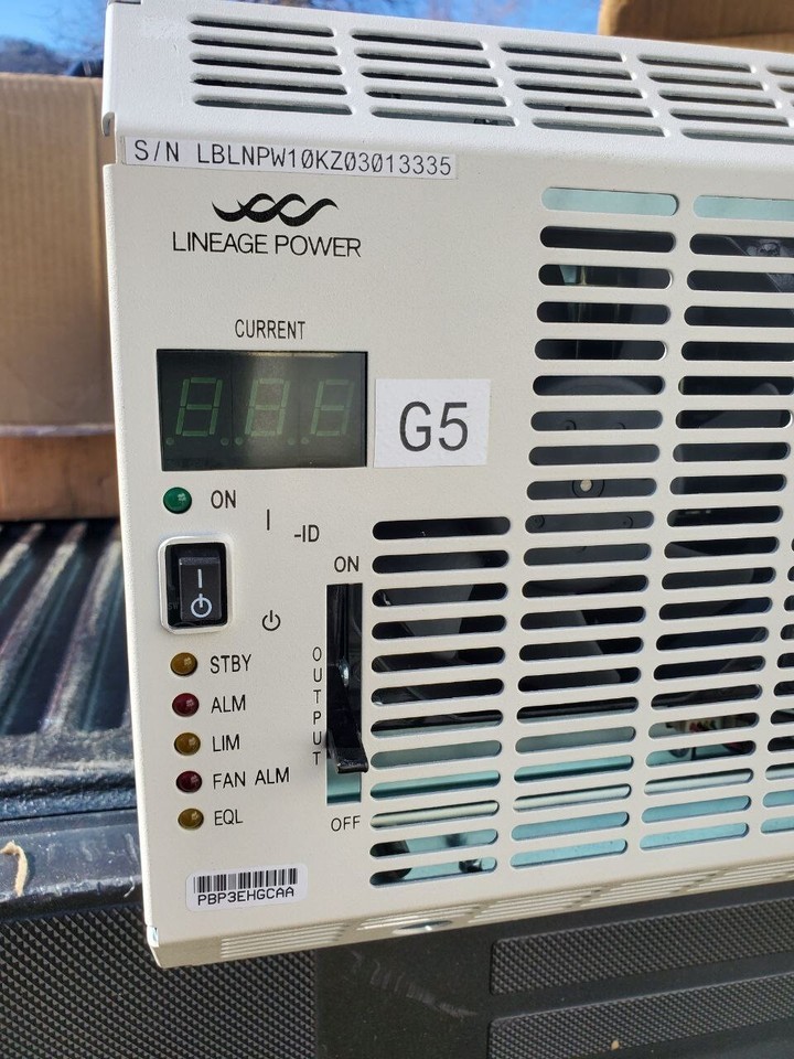 Lineage Power 595B3 PBP3EHGCAA Series 1:3E AC/DC Power Rectifier | eBay