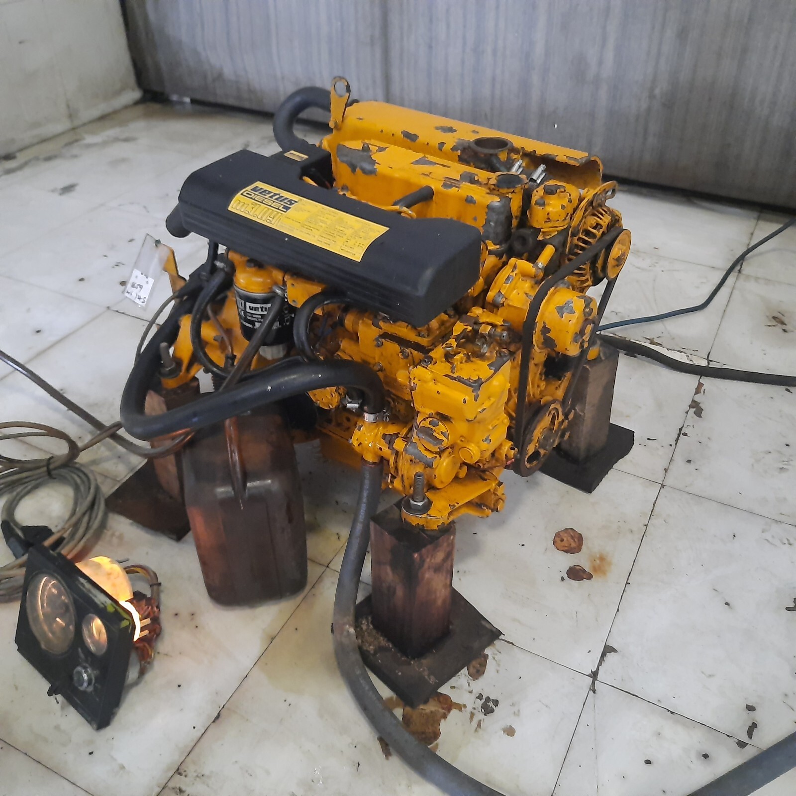 Vetus M309 Marine inboard diesel eng ex-lifeboat used good 24.7 hp ...