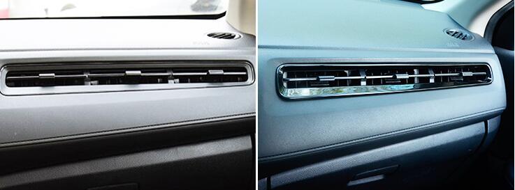 5P Bright black Interior Air Vent Outlet Cover Trim For Honda HR-V HRV ...