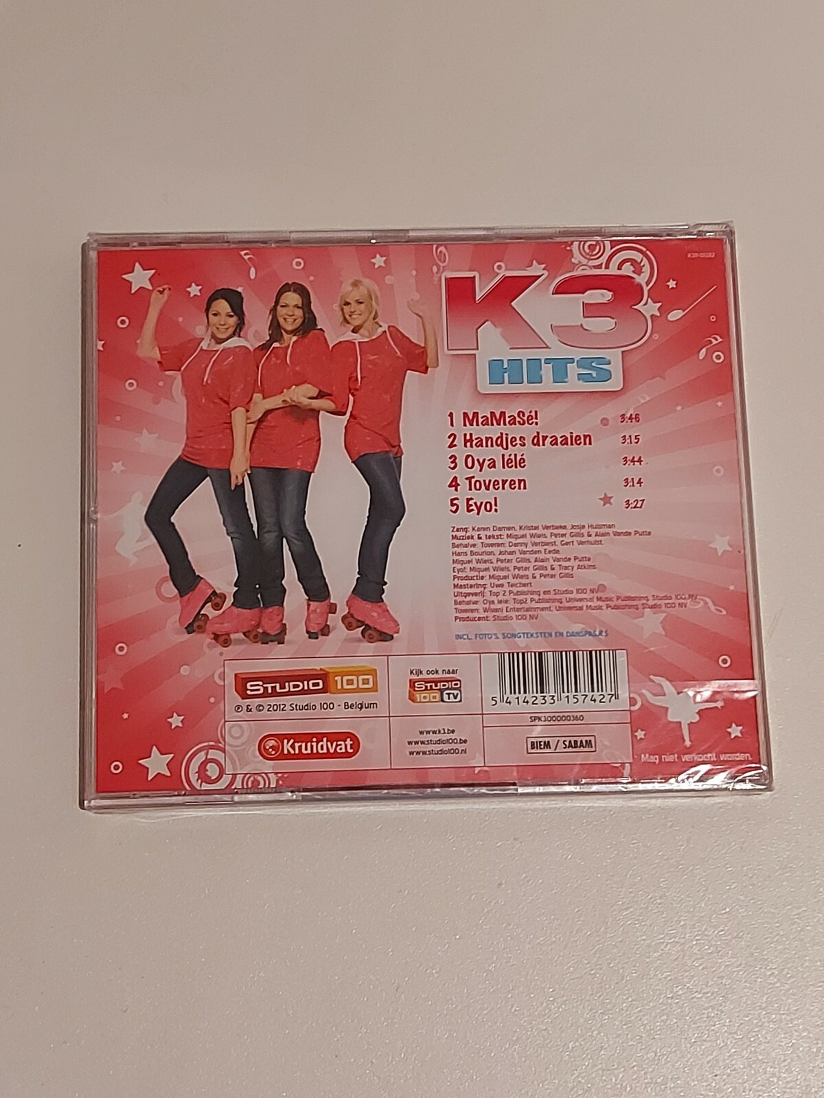 CD / K3 - HITS - STUDIO 100 - NIEUW!! - INCL. FOTO'S, SONGTEKSTEN EN ...
