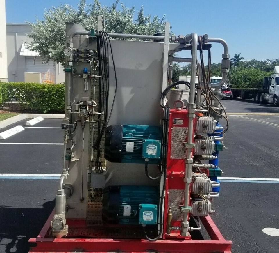 Marioff Hi-Fog E01223 Sprinkler Pump Unit SPU 3+1, 50Hz, 380V, 46.5kW ...