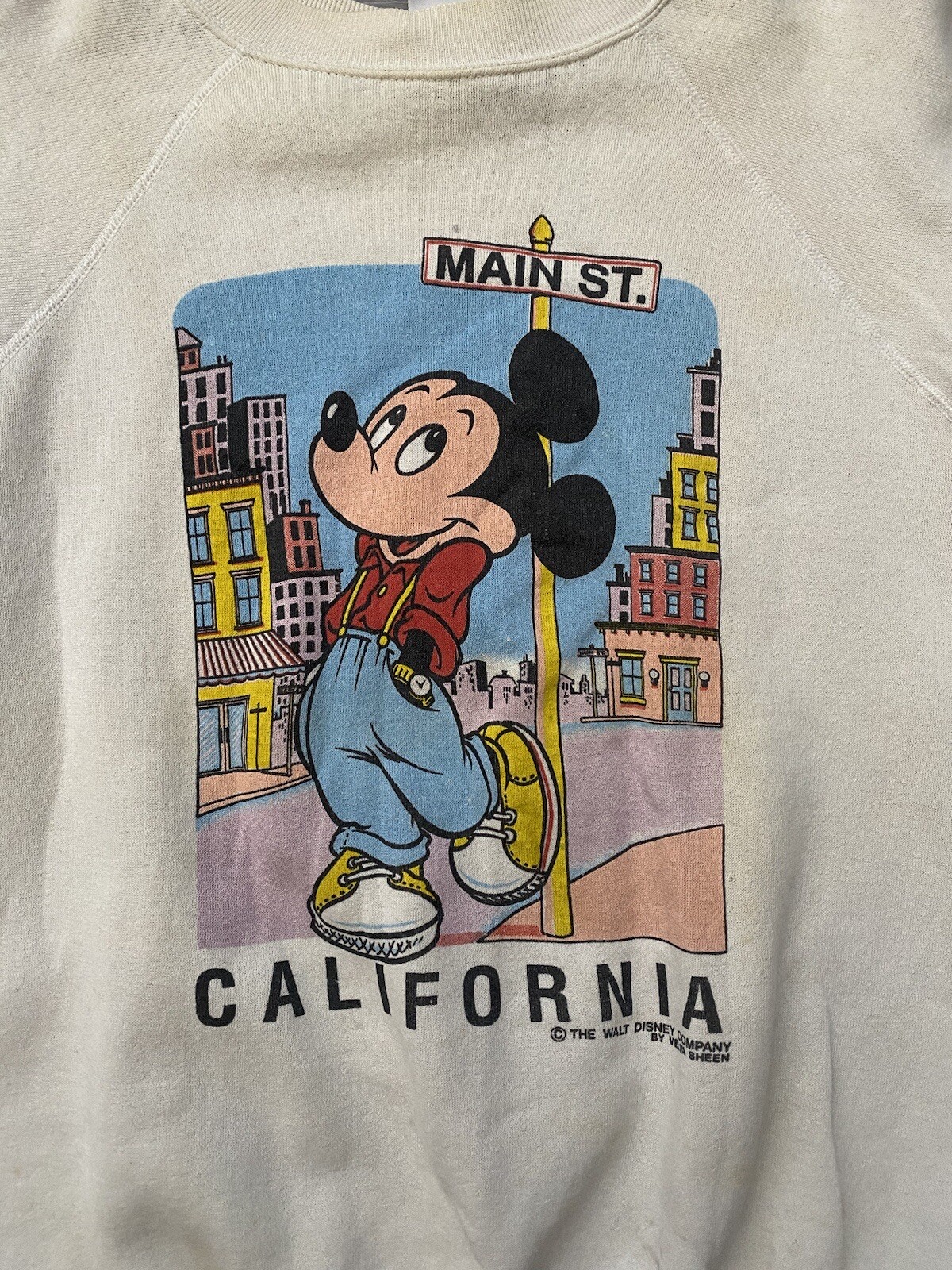 Vintage Bootleg Disney Mickey Mouse Crewneck Sweatshi… - Gem