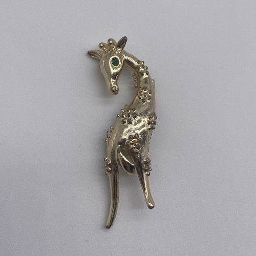 Vintage Gold Tone Giraffe Brooch Pin | eBay