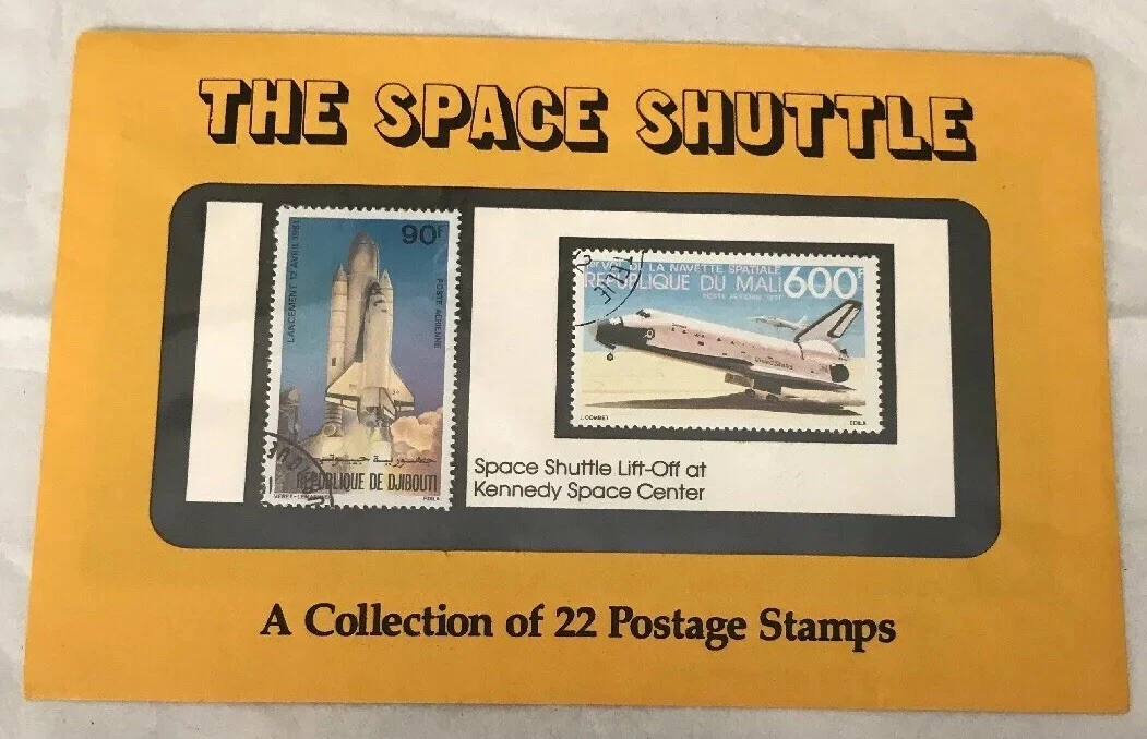 Space Shuttle Stamps Envelope