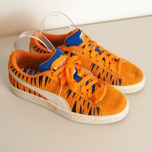 Puma X Tony The Tiger 388020-01 Youth Suede Orange Casual Shoes ...