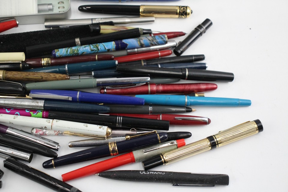 Writing Instruments Assorted Inc Fountain Pens Ballpoint Biro ...