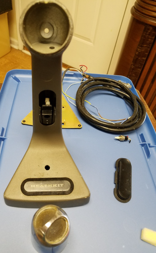 Heathkit Desk Microphone PARTS for Ham Radios | eBay